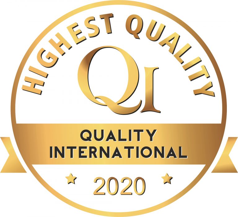 Golden emblem in the 14th edition of the Highest Quality QI Program for ...